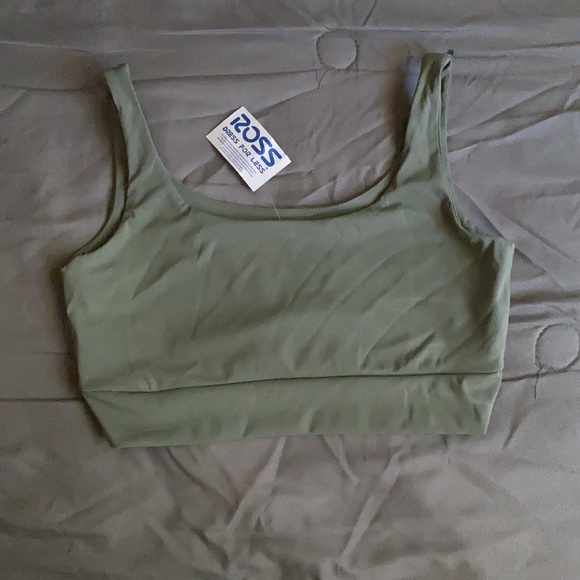 Ross Sportswear | Tops | Ross Sports Bra Size M Sage Green | Poshmark